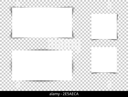 A set of transparent banners on a gray background. Banners with ...