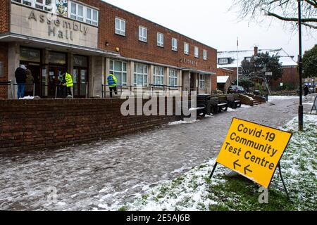 "Chingford Assembly Hall" and Library, The Green, Chingford Village ...