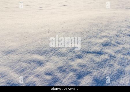 Fresh untrodden snow texture in winter Stock Photo - Alamy