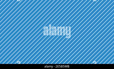 Simple straight blue line stripes of different design shapes on a white ...
