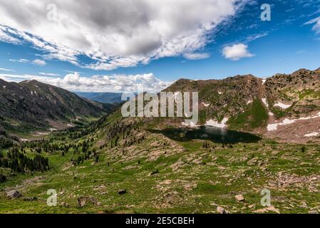 Booth Lake in the Eagles Nest Wilderness, Colorado Stock Photo - Alamy
