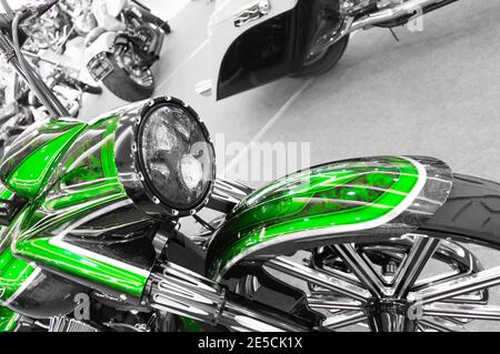 A chopper is a type of custom motorcycle which emerged in California in ...