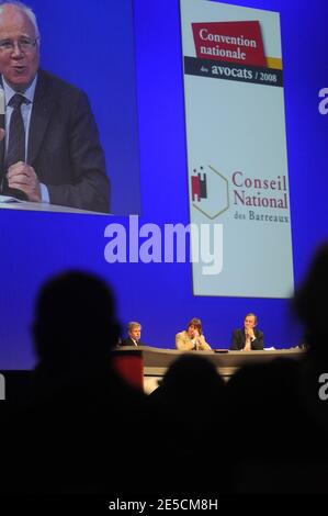 Economy specialist Alain Minc during 4th National Lawyers Convention in ...