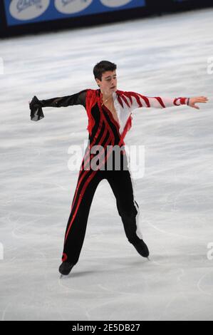 USA's Brandon Mroz performs during the men free skating event of the ...
