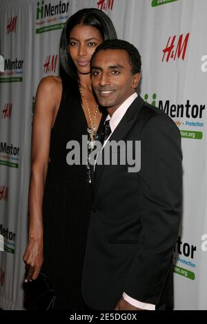 Chef Marcus Samuelsson and wife attend Venus Williams and Shaher Peer ...