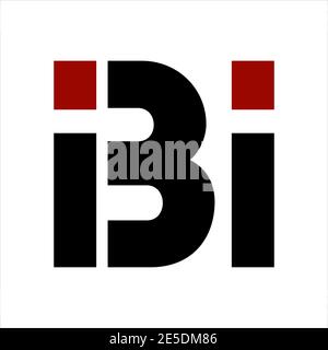 IBI, BI initials letter company logo Stock Vector Image & Art - Alamy