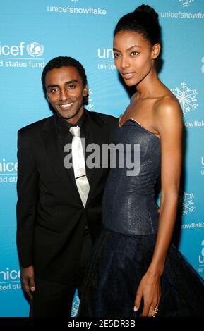 Chef Marcus Samuelsson and his wife Maya Haile at the World Childhood ...