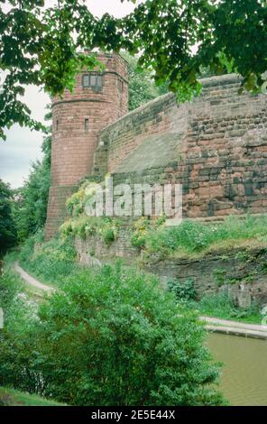 Ruins of Roman settlement and fort Deva Victrix in Chester, Cheshire ...