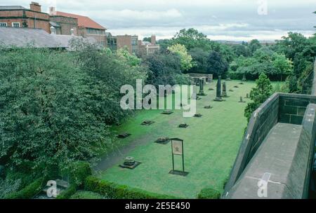 Ruins of Roman settlement and fort Deva Victrix in Chester, Cheshire ...