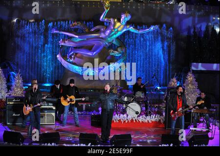 Country music band Rascal Flats performs onstage at the annual tree ...