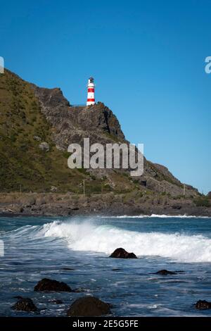 Cape Palliser light house Stock Photo - Alamy