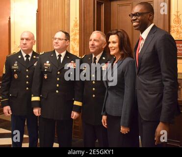 Michigan National Guard Adjutant General U.S. Army Major General Paul ...