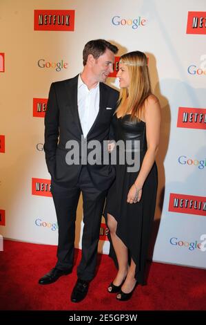Scott Foley with wife Marika Dominczyk and daughter Malina Jean Foley ...
