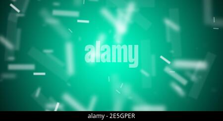 Flying rectangular shapes over light yellow and gold background Stock ...