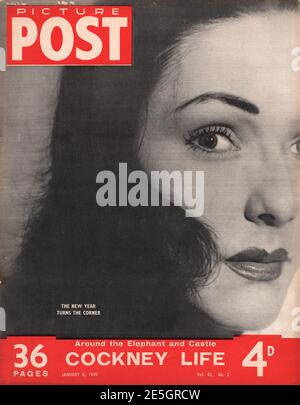 1949 Picture Post front cover Mercy Haystead Stock Photo - Alamy