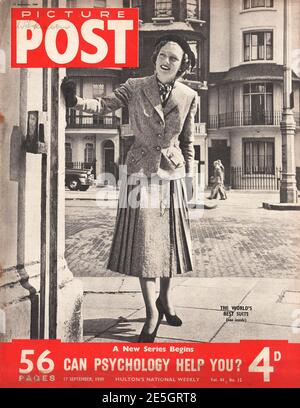 1949 Picture Post front cover Mercy Haystead Stock Photo - Alamy