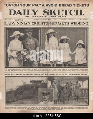 Wedding of Lady Ninian Crichton Stuart and Capt. A. Maule Ramsay at St ...