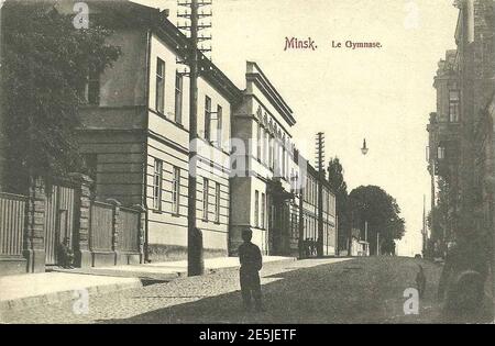 Miensk, Franci kanskaja-Padhornaja. , - (1901-17) (5 Stock Photo - Alamy