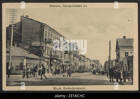 Miensk, Zachara skaja-Felicyjana skaja. , - (1918 Stock Photo - Alamy