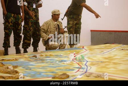 Map of Libya in Africa Stock Photo - Alamy