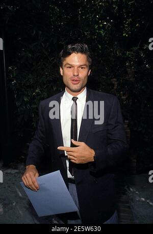 Harry Hamlin 1987 Credit: Ralph Dominguez/MediaPunch Stock Photo - Alamy