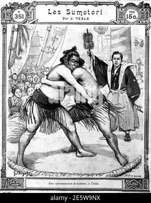 Sumo Wrestlers, Japan Stock Photo - Alamy