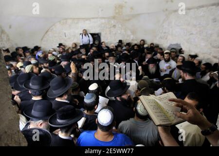 The tomb of patriarch Joseph in Nablus. Joseph is the son of Jacob. He ...