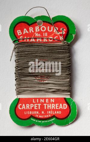 Barbour's linen thread Stock Photo - Alamy