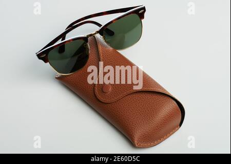 Generic Sunglasses on white background Stock Photo - Alamy