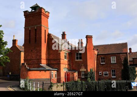 The Old Fire Station, Sleaford market town, Lincolnshire, England, UK ...
