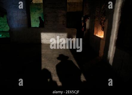The tomb of patriarch Joseph in Nablus. Joseph is the son of Jacob. He ...