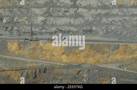 Batu Hijau mine, a gold and copper mine operated by Newmont Mining ...