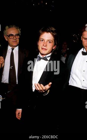 Michael J. Fox 1986 Credit: Ralph Dominguez/MediaPunch Stock Photo - Alamy