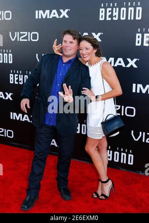 Rod and Heidi Roddenberry arrive for the "Star Trek Into Darkness ...
