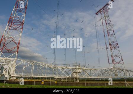 shortwave transmitter antenna Stock Photo - Alamy