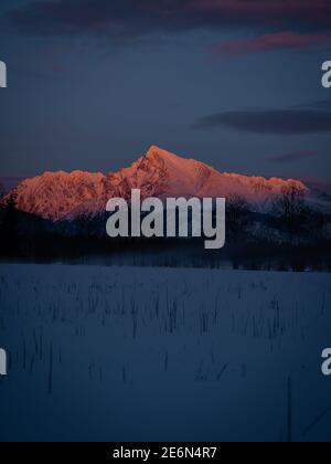 Krivan peak (2494m), symbol of Slovakia in High Tatras mountains ...