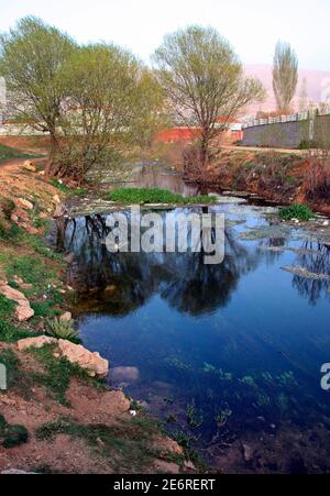Barada river in Damascus, Syria Stock Photo - Alamy