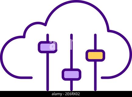 Customization RGB color icon Stock Vector Image & Art - Alamy