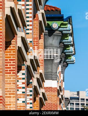 Duncan Hall at Rice University designed by John Outram Stock Photo - Alamy