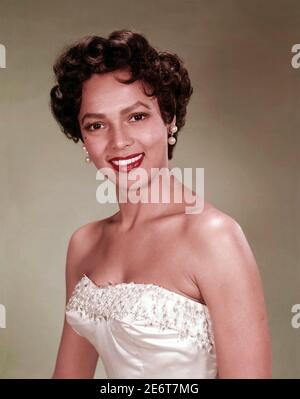 DOROTHY DANDRIDGE (1922-1965) American film actress, singer and dancer ...