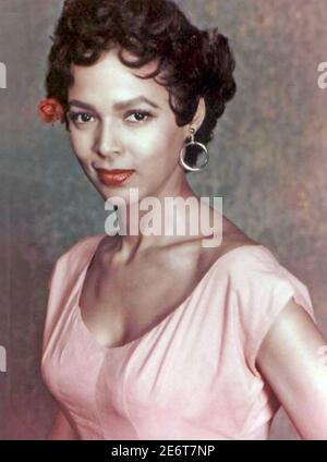 DOROTHY DANDRIDGE (1922-1965) American film actress, singer and dancer ...