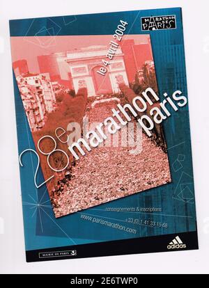 Paris Marathon 2004 Stock Photo - Alamy