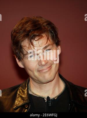Morten Harket, lead singer of the Norwegian pop group A-ha December ...