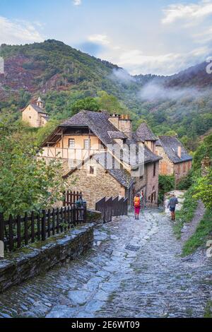 The Saint Roch chapel on Via Podiensis. Camino de Santiago. Pilgrimage ...