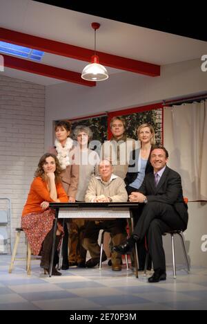 French actors (from L to R) Lysiane Meis, Christine Reverho, Jacques ...