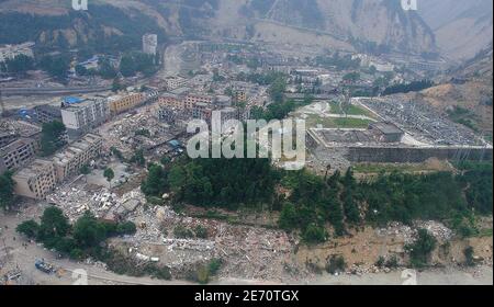earthquake wenchuan sichuan china 12 may 2008 Stock Photo - Alamy