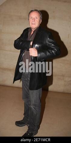 French actor Yves Renier attends Francesco Smalto Menswear Fall-Winter ...