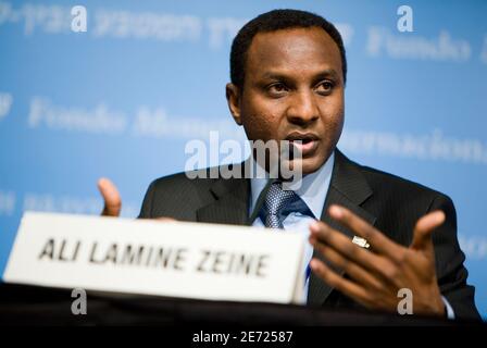 Ali Lamine Zeine, IMF 2008 Stock Photo - Alamy