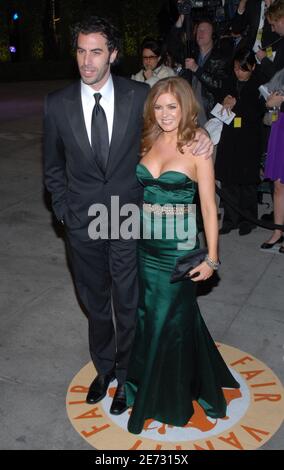 Isla Fisher Vanity Fair Oscar Party at Mortons Los Angeles, California ...