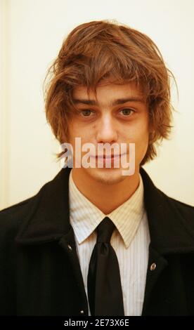French actor Adrien Jolivet poses at the 'Terrazza Martini' on the ...